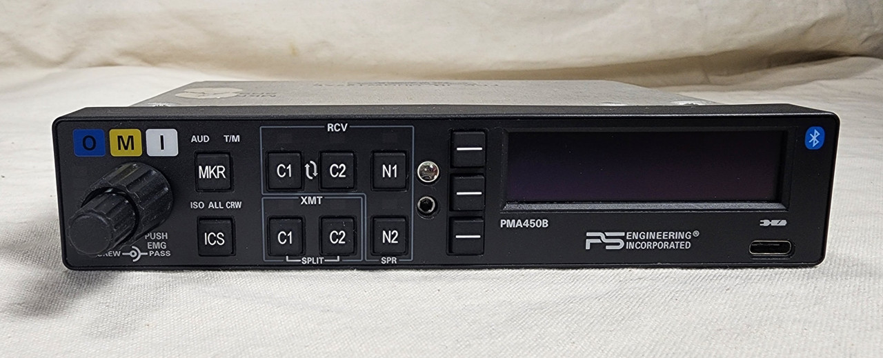 PMA-450B Audio Panel, Marker Beacon Receiver, Stereo Intercom, with ...