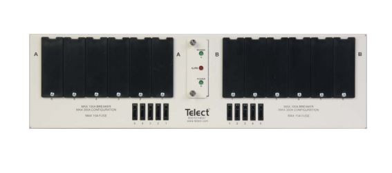 350CB06 DUAL FEED HIGH CURRENT 6/5 CIRCUIT BREAKER/GMT FUSE PANEL 350A ...