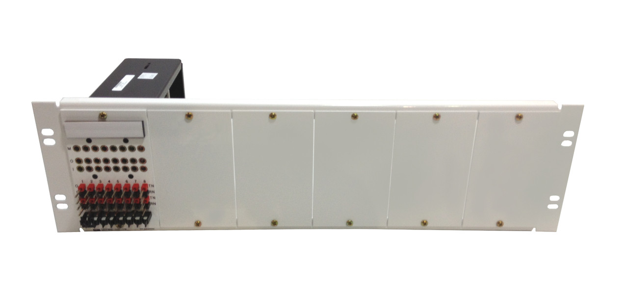 ADC MINI-DSX-1/W DSX1 6-Position Front Cross Connect Chassis with One ...