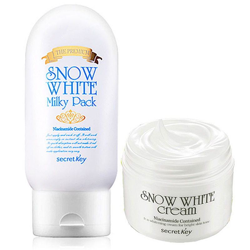 secret Key Snow White Milky Pack The Premium + Snow White Cream ...
