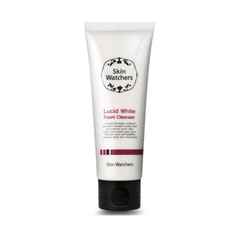 Skin Watchers Lucid White Foam Cleanser 100ml - Strawberrycoco
