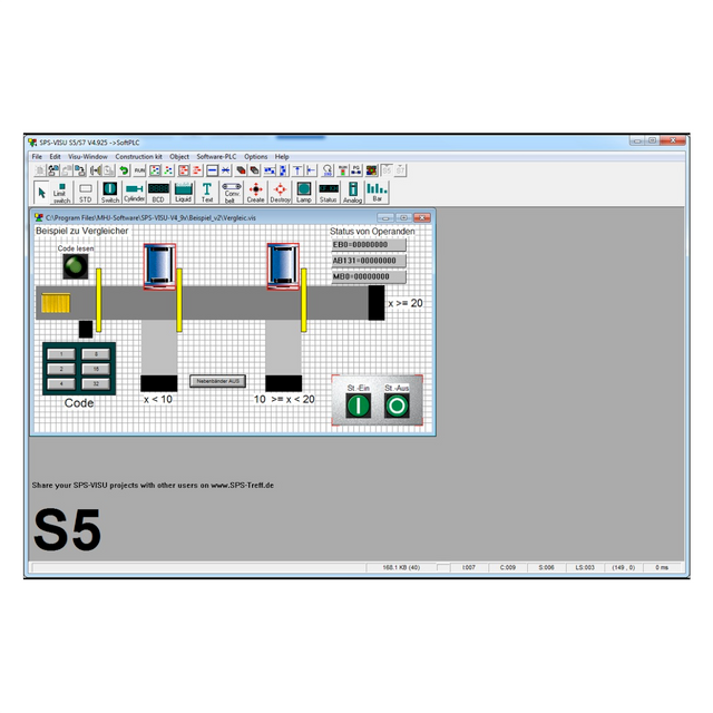 MHJ M003.020 | SPS-VISU Standard Edition, Virtual Plant Simulation and ...