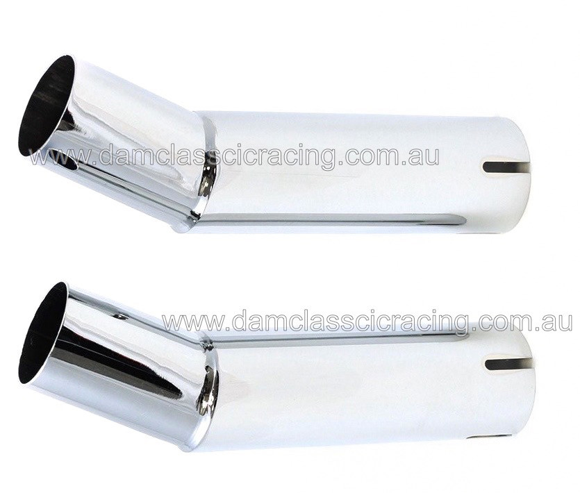 63101001 Exhaust Adaptor Pipe Angled 22.5º 40/38mm - DAM Classic Racing