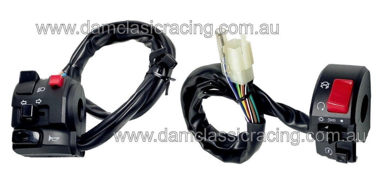 Combination Switches SET ( 21128104.5 ) - DAM Classic Racing
