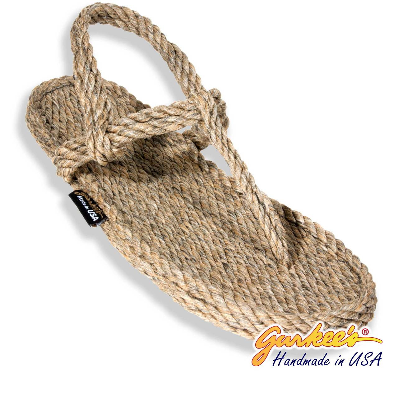 Signature Trinidad Hemp Color Rope Sandals - Gurkee's