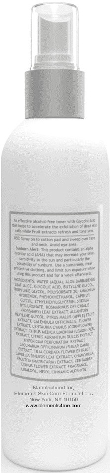 STEP4 Glycolic Rejuvenating Toner - Elements Skin Care Formulations