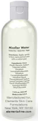 STEP1.1 Micellar Water - Elements Skin Care Formulations