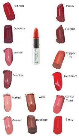 G) Creme Lipsticks - Elements Skin Care Formulations