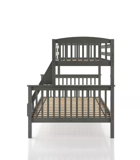 Franklin Twin Full Bunk Bed - Mission Style