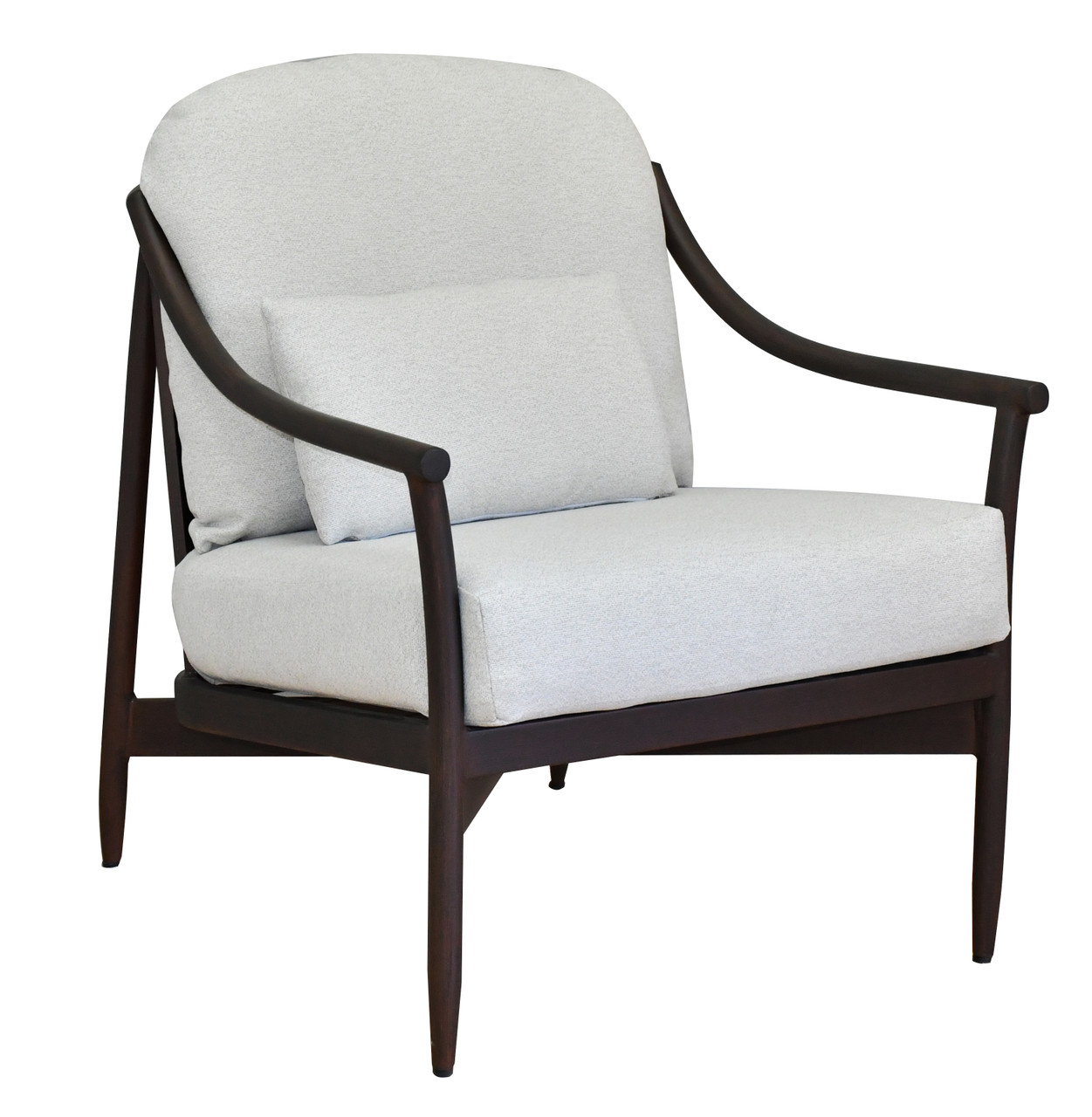 Castelle Largo Lounge Chair w/Accent Pillow - Into The Garden Outdoor