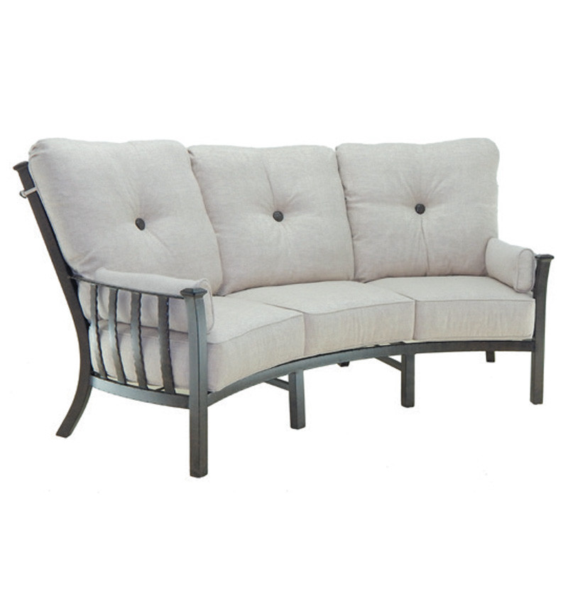 Castelle Santa Fe Ultra High Back Crescent Sofa - Into The Garden Outdoor