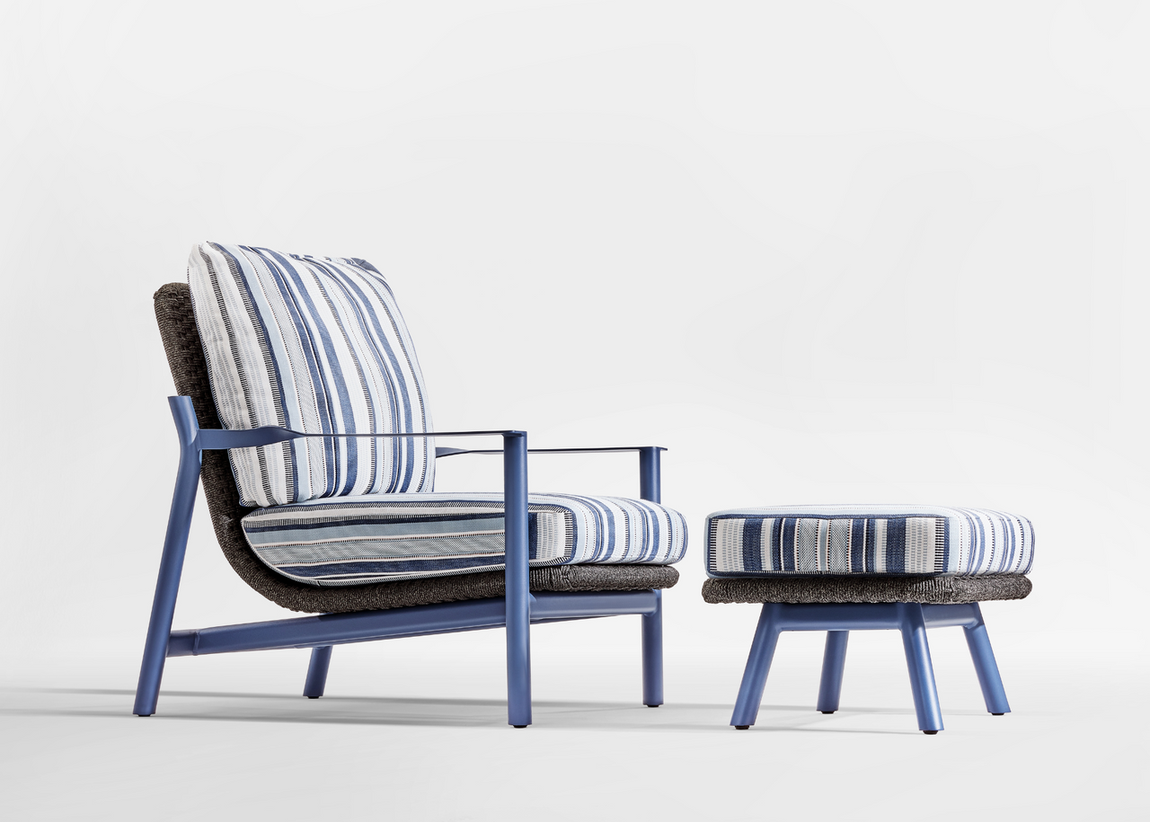 Brown Jordan Oliver High Back Lounge Chair