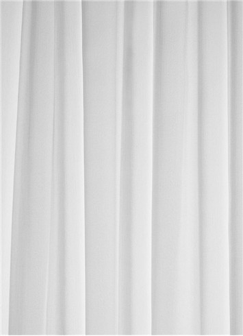 White chiffon fabric store