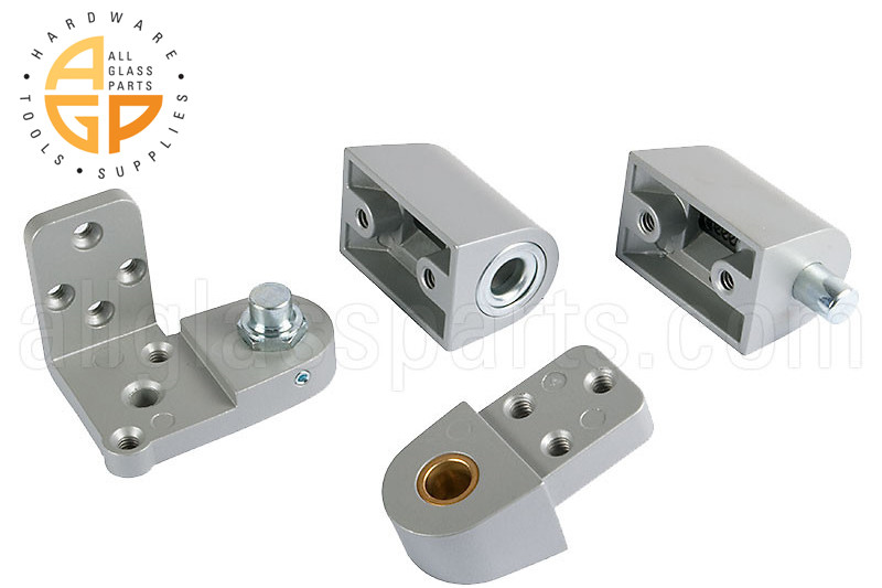 Commercial Offset Pivot Aluminum Left | All Glass Parts