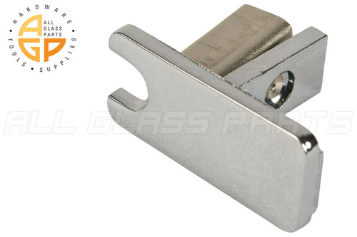 End Cap Satin Chrome | All Glass Parts