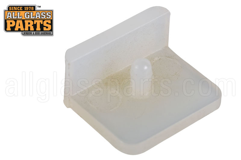 Sliding Window Glide 1/2'' Height White | All Glass Parts