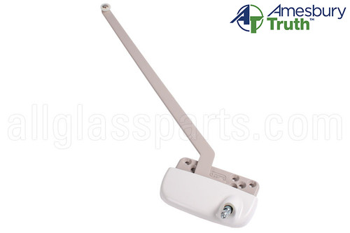 Single Arm Casement Window Operator White Roller Nylon