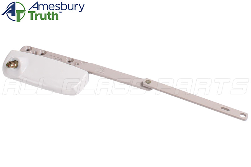 Single Arm Casement Window Operator Left White