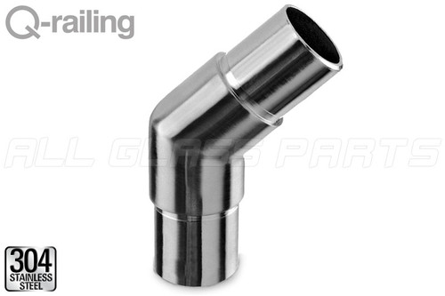 45-degree Round Profile Handrail Connections