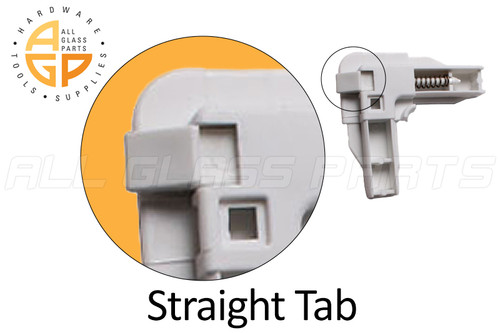 Screen Corner Straight Tab Screenco | All Glass Parts