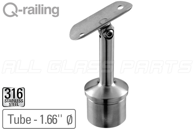 Adjustable Round Profile Top Post Bracket 1.9'' 42.2 mm