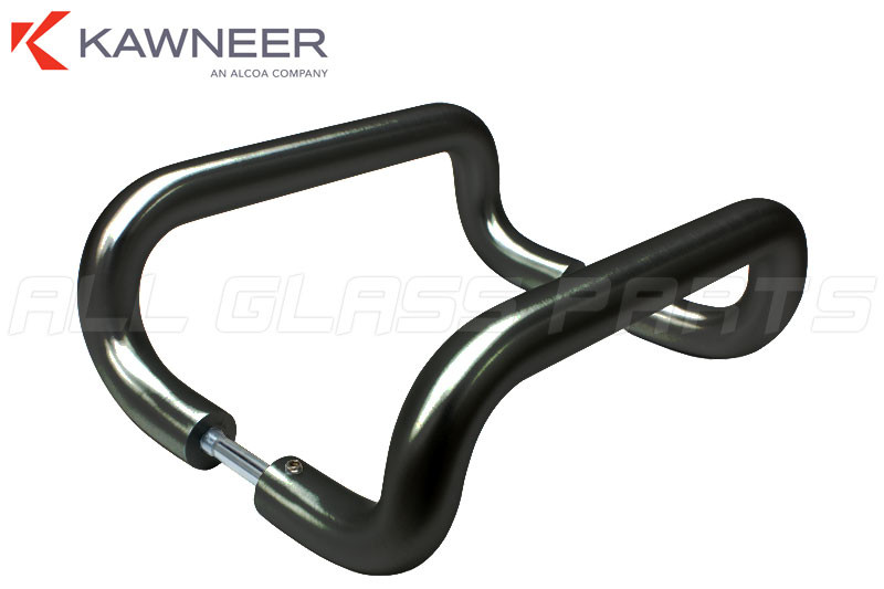 Back-to-back 'D' Handle Set Kawneer 12" | All Glass Parts