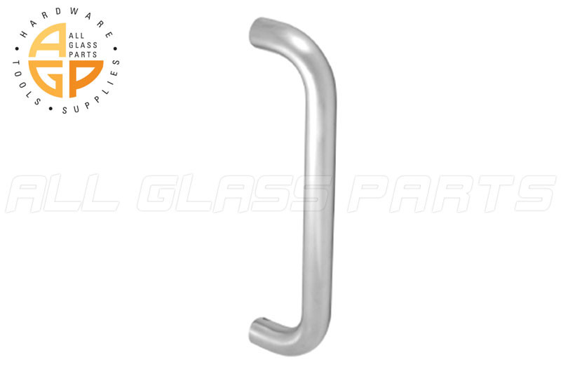 Low Profile Pull 'D' Handle 12" Clear Anodized