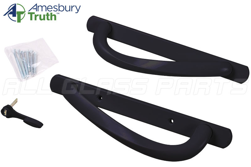 Patio Door Handle Set Truth Hardware Signature Black