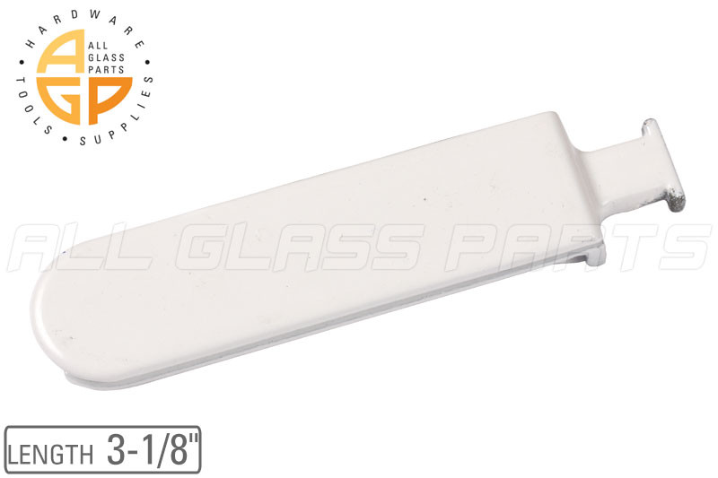 Slide In T-Pivot Bar White 3/18" Length | All Glass Parts