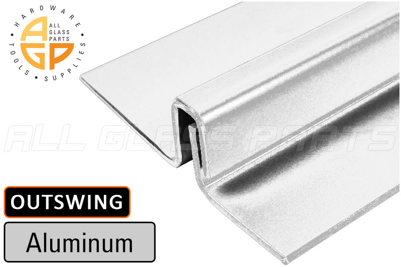 Interlocking Astragal Offset Bar 3" White 82" Length