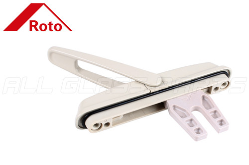 Roto Multi-Point Lock Handle 1-1/2" Fork Almond