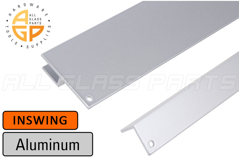 Interlocking Astragal Offset Bar 3" Silver 82" Length