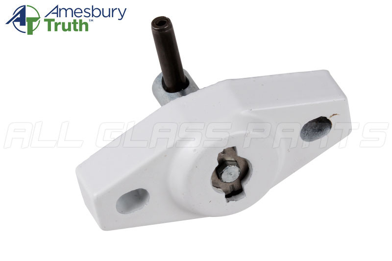 Custodial Lock White 28.31 | All Glass Parts