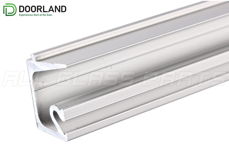 Single Glazing Stop Anodized 10' Length | All Glass Parts