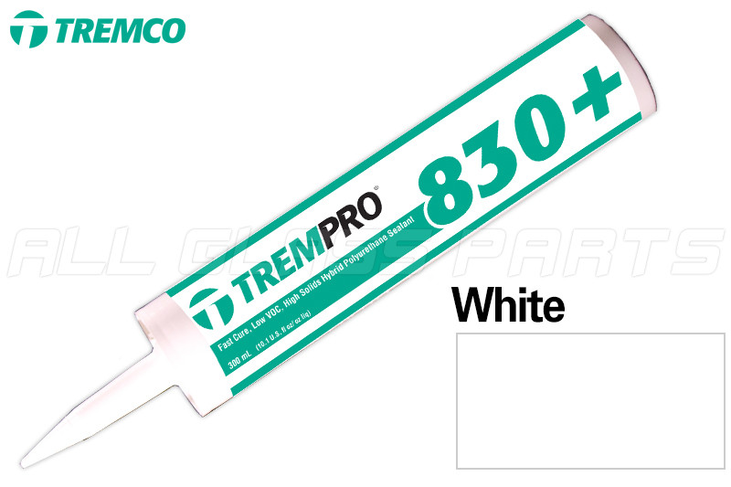 Trempro 830 Plus Tremco White | All Glass Parts