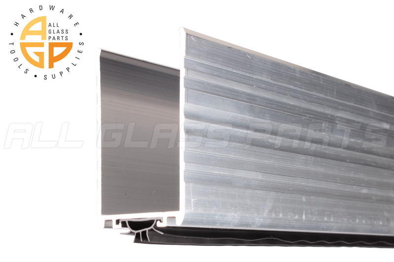 Door Shoe Aluminum 36" Length | All Glass Parts