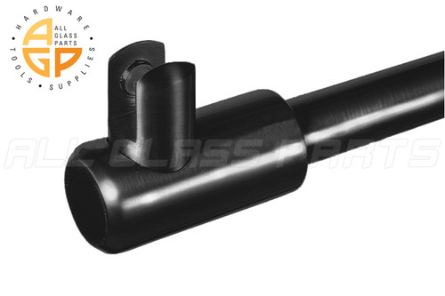 Stabilizer Bar for Frameless Shower Enclosure Glass to Glass