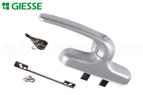 Giesse Handle Silver | All Glass Parts