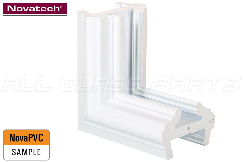 Novapvc Doorglass Frame Sample | All Glass Parts