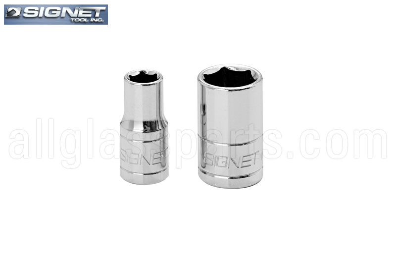 Standard Socket 6 Point - Imperial Sizes 1/4'' Drive 7/16''