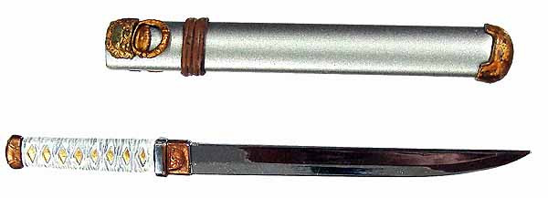 Soul Calibur IV: Taki - Sword (Metal) w/ Silver Scabbard - Toy Anxiety