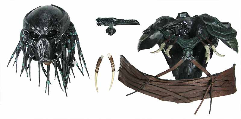 Predators: Tracker Predator - Head w/ Mask & Body Armor (See Note ...
