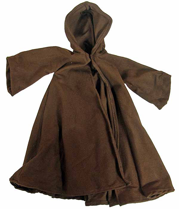 Star Wars: Obi Wan Kenobi The Phantom Menace - Brown Hooded Robe - Toy ...