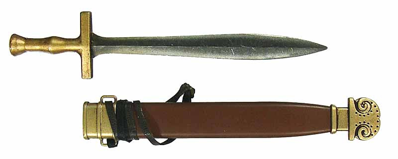 Greek Hoplite: Version 4 - Sword w/ Scabbard - Toy Anxiety