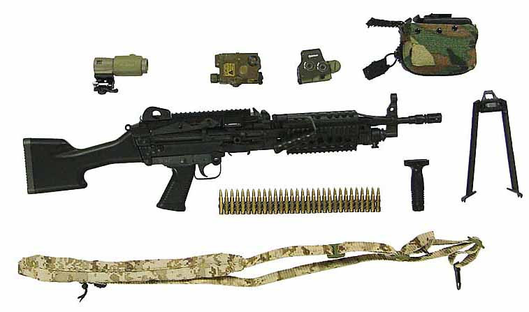 Navy Seal MK46 MOD1 Gunner - Machine Gun - Toy Anxiety