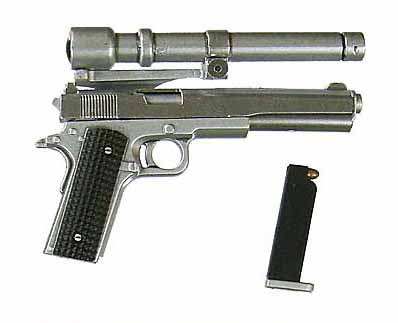 Terminator 1: Battle Damaged T-800 - Pistol w/ Scope - Toy Anxiety