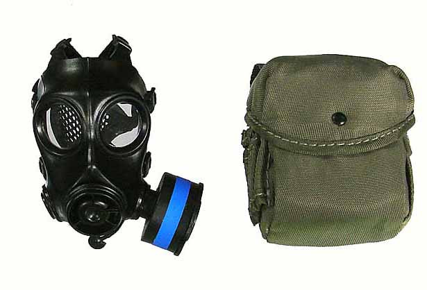 SDU Assault Team Member - Gas Mask w/ Pouch - Toy Anxiety