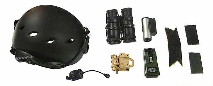 US Coast Guard MSRT - Helmet w/ Accessories - Toy Anxiety