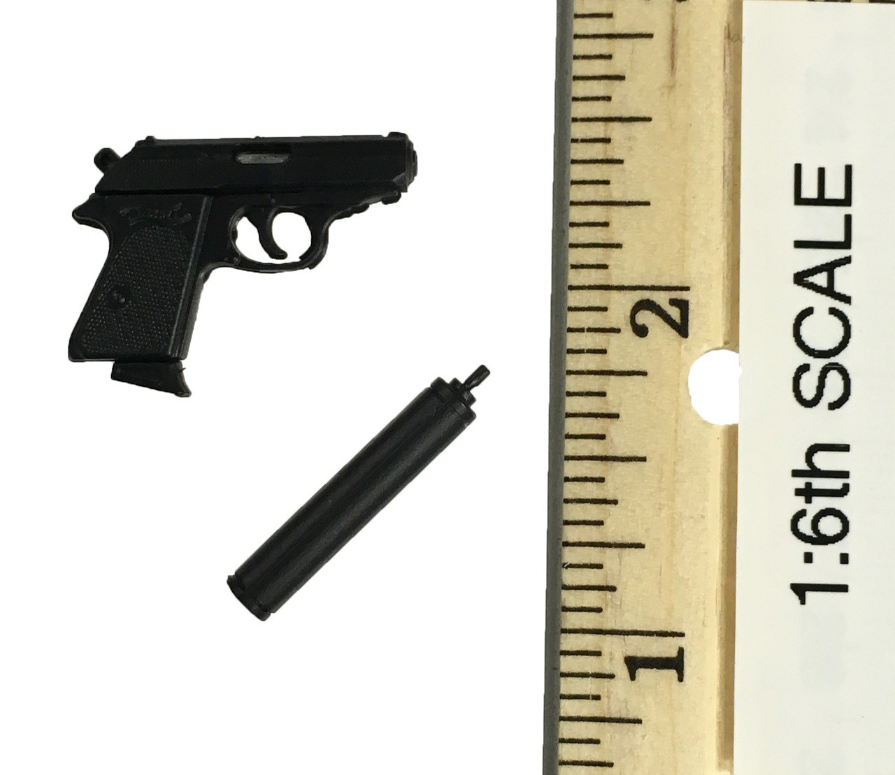 Spectre - Pistol w/ Silencer (Walther PPK) - Toy Anxiety