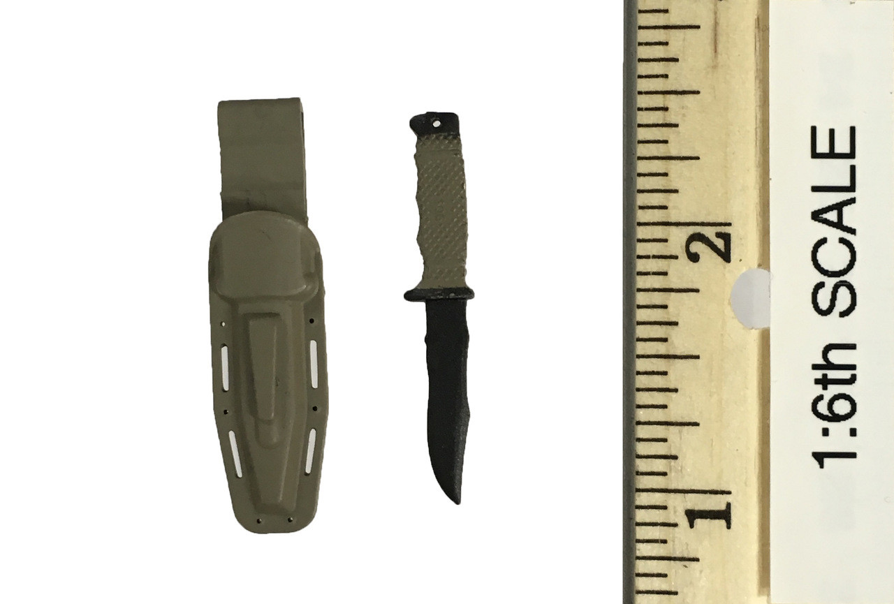 U.S. Navy Seal in the Battle of Abbas Ghar - Knife w/ Sheath - Toy Anxiety
